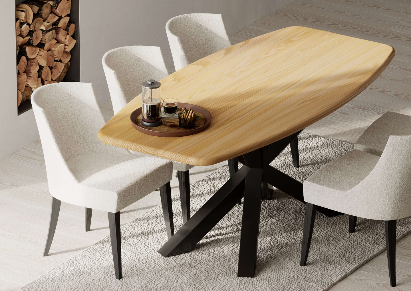 Sarizza - We make Modern Hardwood Dining Tables in High Point, NC